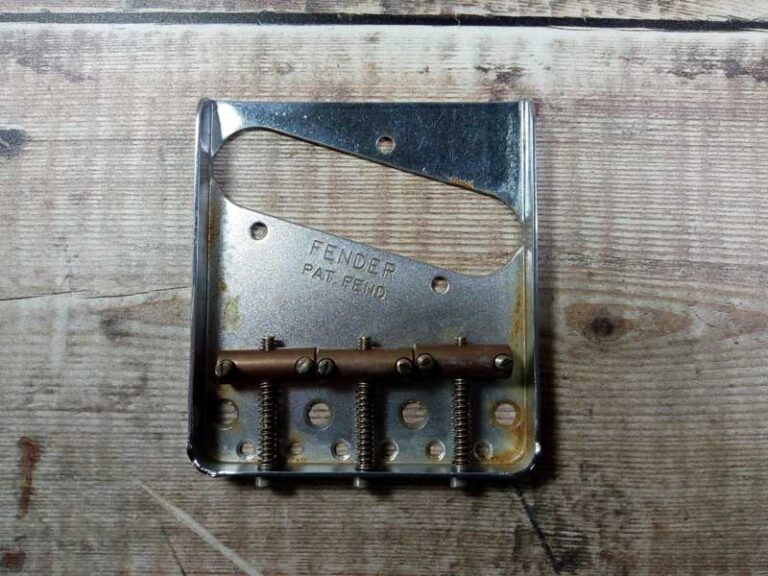Why I no longer offer aged Fender Telecaster bridges - axecaster.co.uk